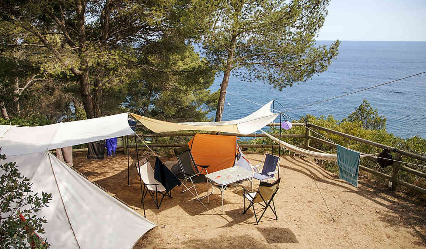 Cala Llevadò, Catalogne, Camping Tossa de Mar